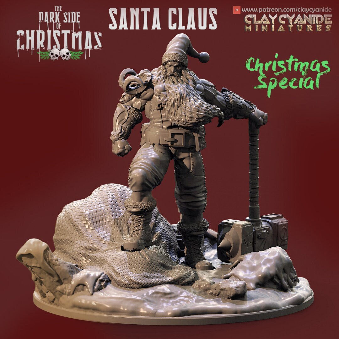 Dnd Evil Santa - Etsy