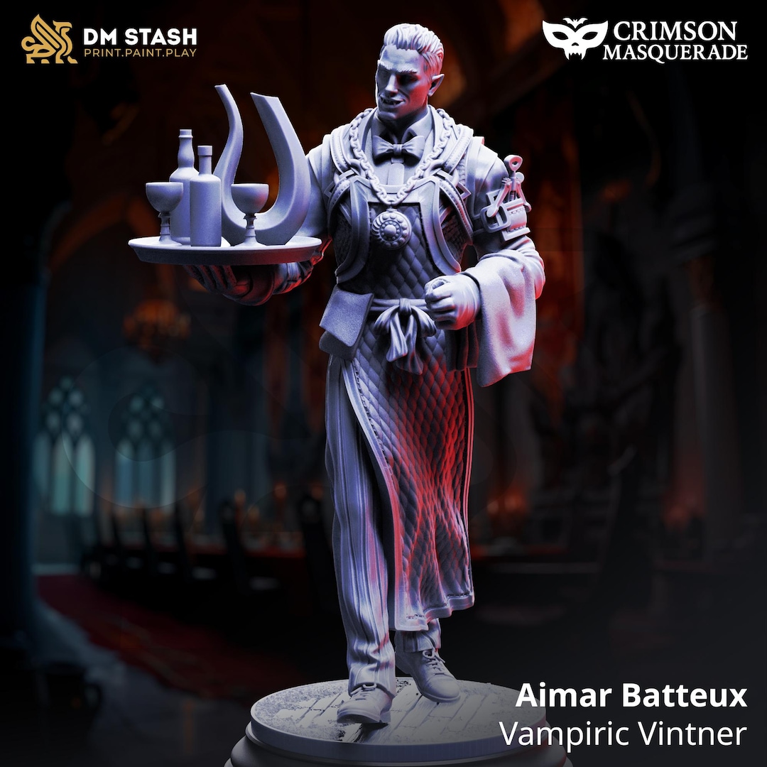 Vampire Vintner - Aimar Batteaux | DM Stash | Crimson Masquerade | D&D ...