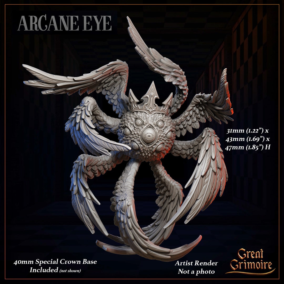 Arcane Eye Many Winged Angel Celestial Gambit Great Grimoire Dungeons ...