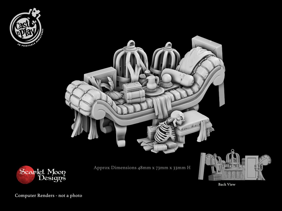 Haunted Mansion Furniture and Bits | Cast N Play | Props | Interiors ...