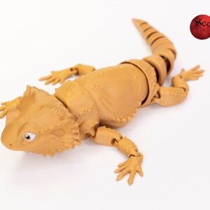 Bearded Dragon Flexi 3D Printed Mat Mire Makes Articulated flexible ...