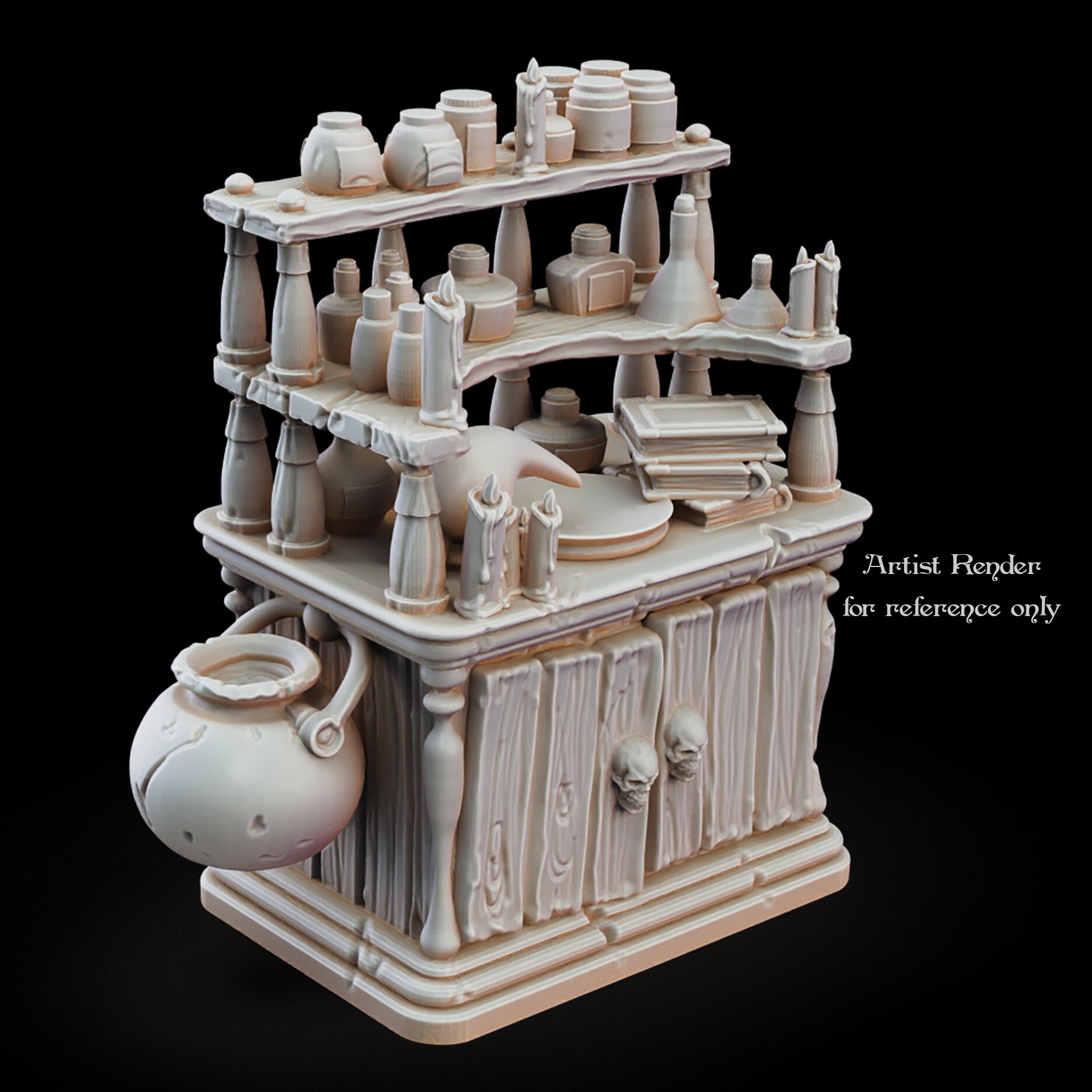 Lyra Potions Master Printed Obsession Puppet Show D&D | Etsy