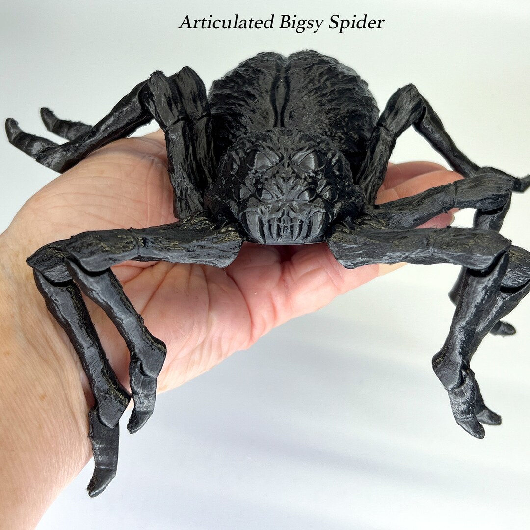 Big Articulated Spider Fidget Spider 3d Printed Spider - Etsy