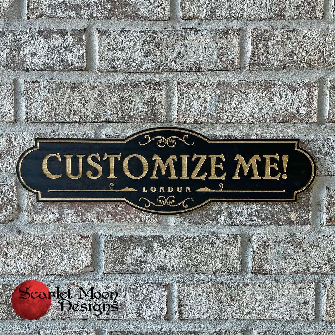 Customized Magical Sign Wizard Sign Witches Sign Custom | Etsy