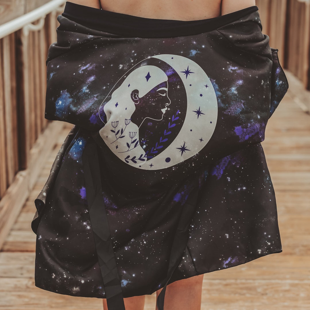 Purple Galaxy Kimono Moon Kimono Galaxy Kimono Galaxy Robe Celestial ...