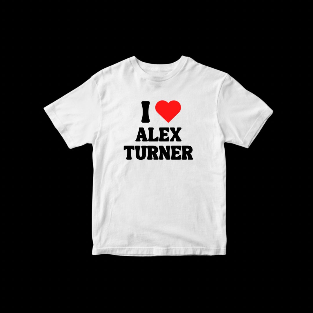 Y2K Baby Tee Alex Turner Band Tee 2000s T-shirt I Heart I Love 90s ...