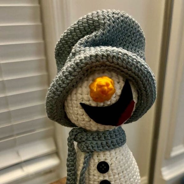 Snowman Hat Pattern - Etsy