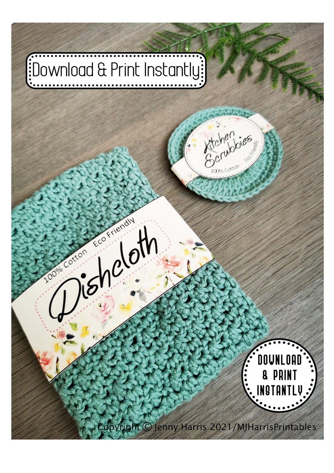 Face Scrubbies Washcloth Dishcloth Kitchen Scrubbies and | Etsy