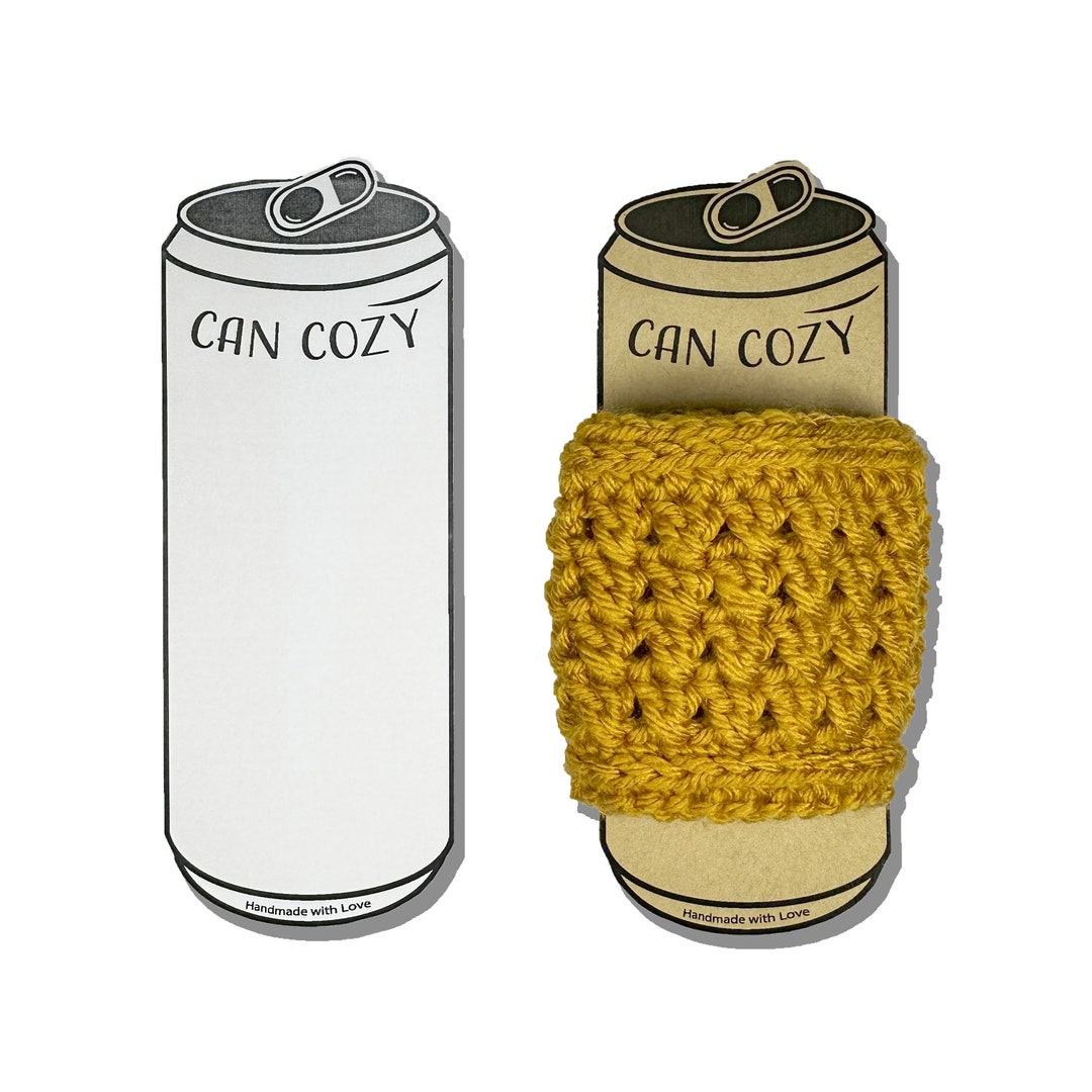 PRINTABLE Slim Can Cozy Display Cards / Template / Tag / Label / PDF ...