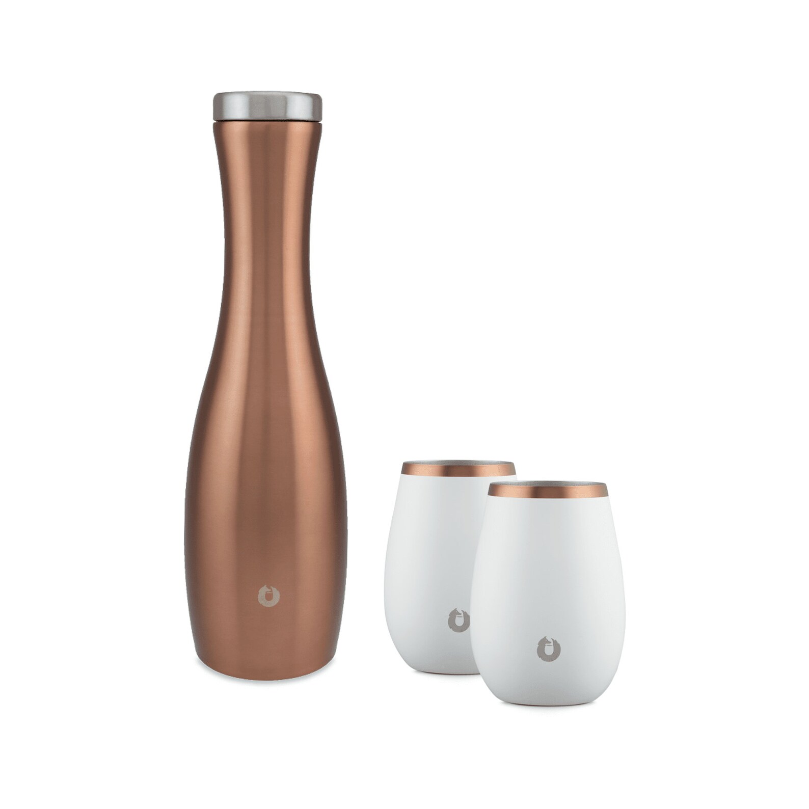 Stainless Steel Wine Carafe and Wine Glass Set - Etsy