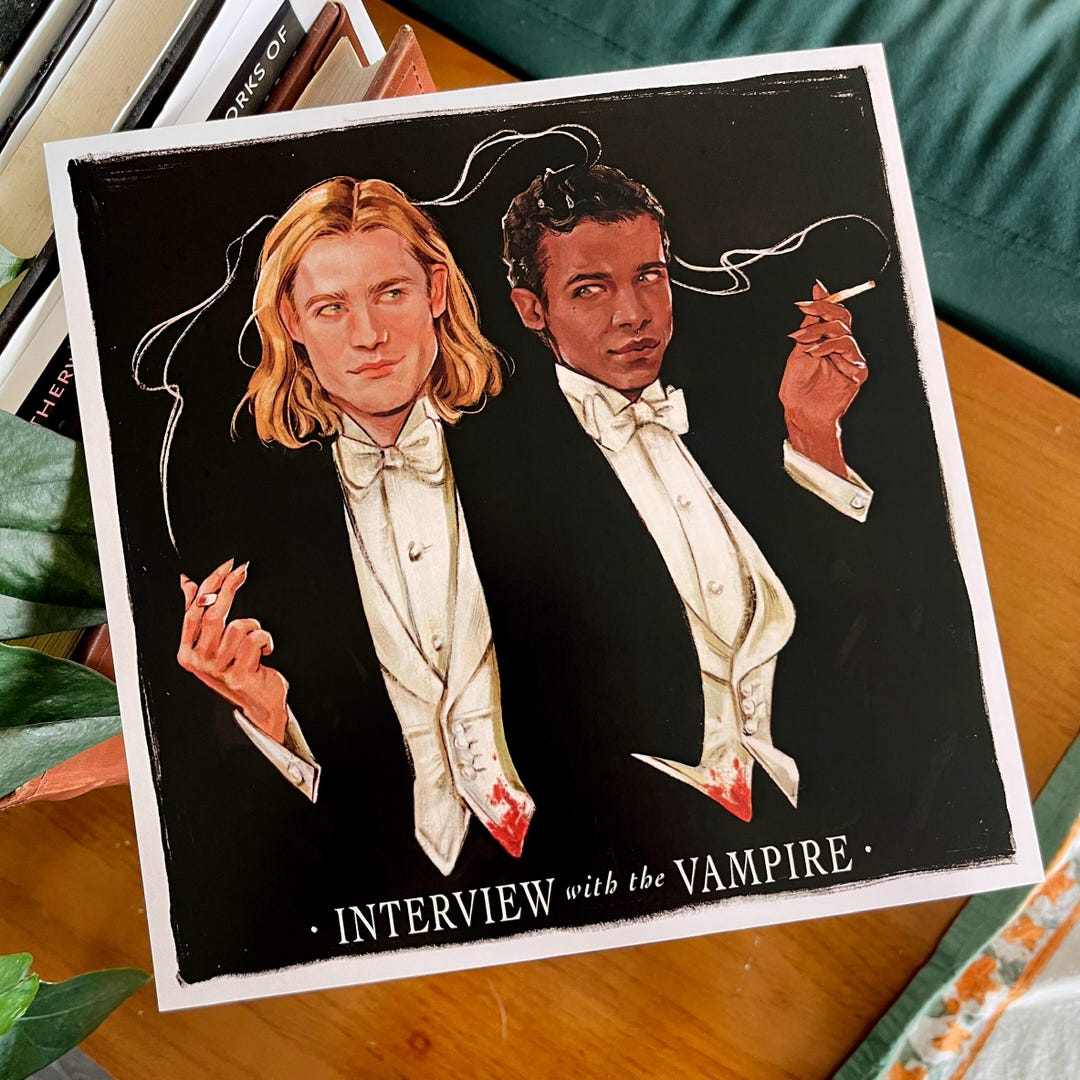 IWTV Louis and Lestat Print - Etsy