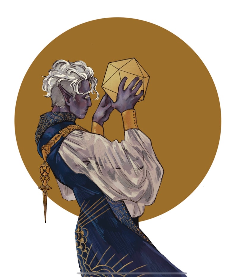 Essek Thelyss Critical Role Print | Etsy