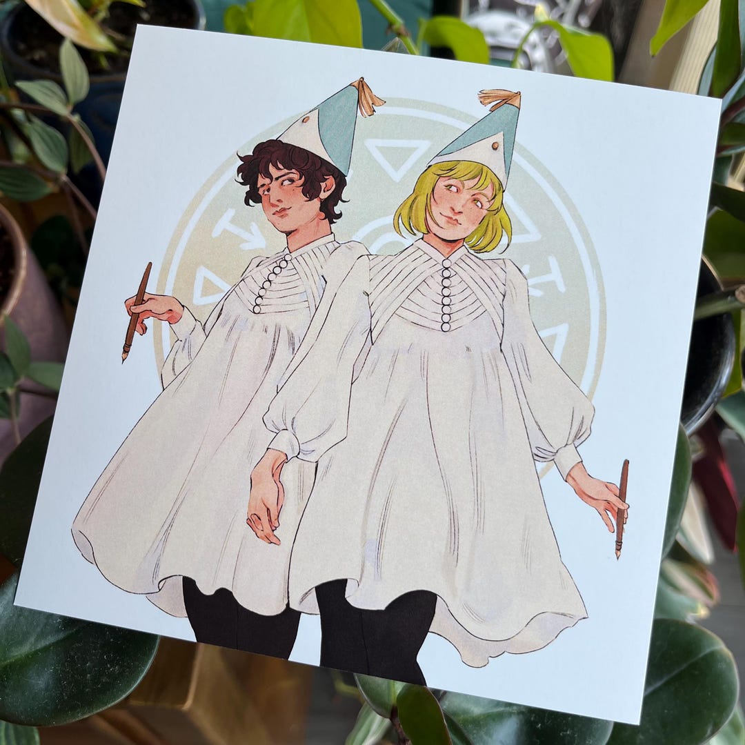 Witch Hat Atelier Coco and Agott Print - Etsy