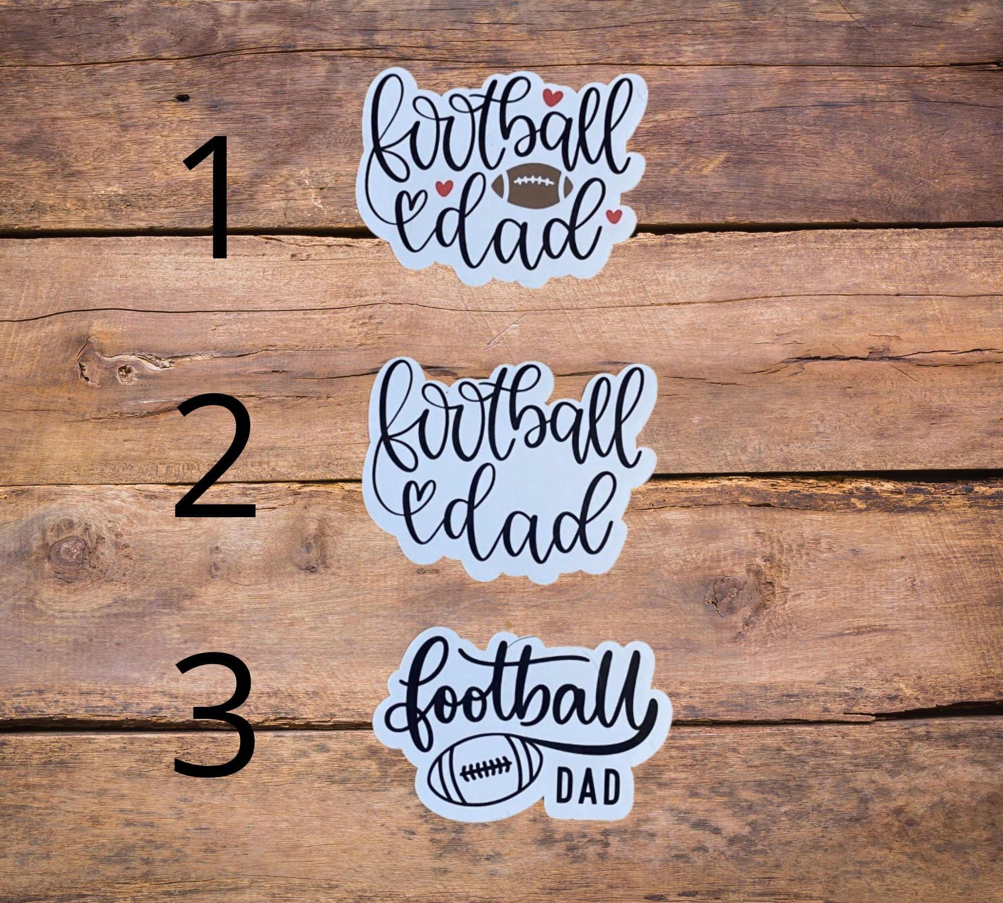 Football Water Bottle Stickers, Football Water Bottle Decals, Football ...
