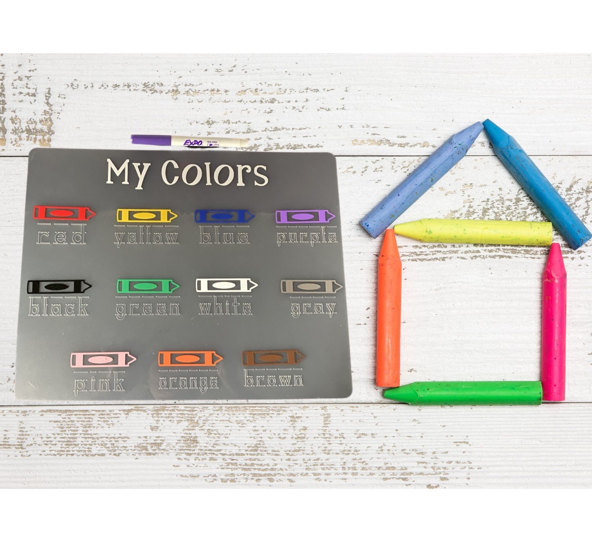 Alphabet Tracing Mat, Tracing Shapes Mat, Personalized Name Tracing ...