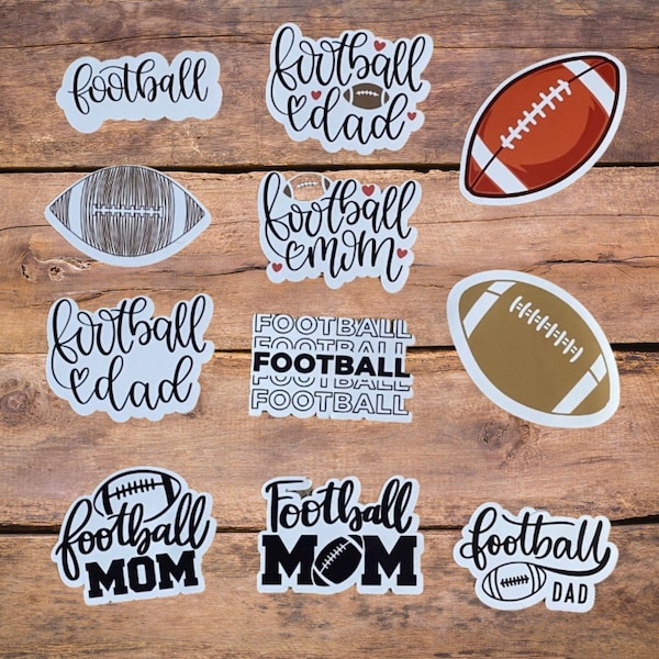Football Water Bottle Stickers - Etsy