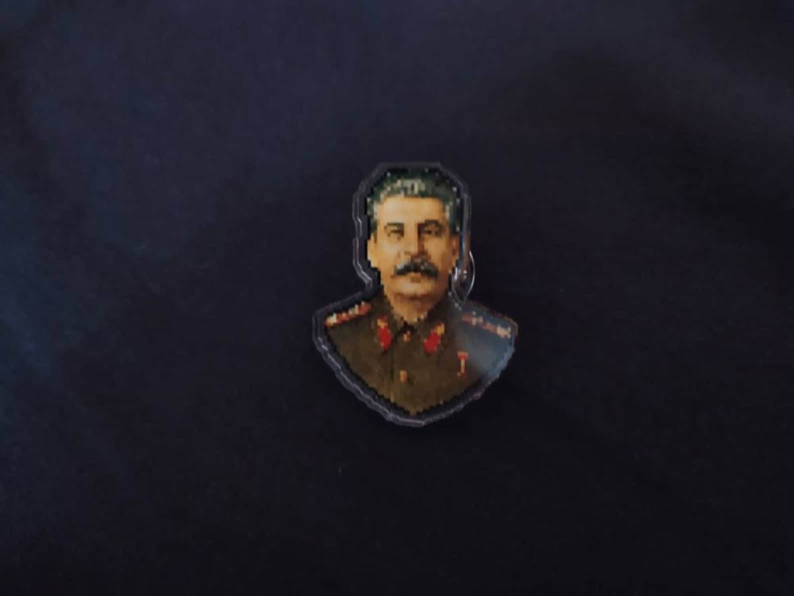 Joseph Stalin comunista socialista 3.2cm pin acrílico insignia | Etsy