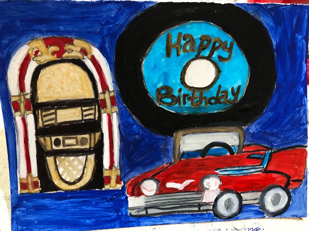AK Hand Painted Cards - Etsy