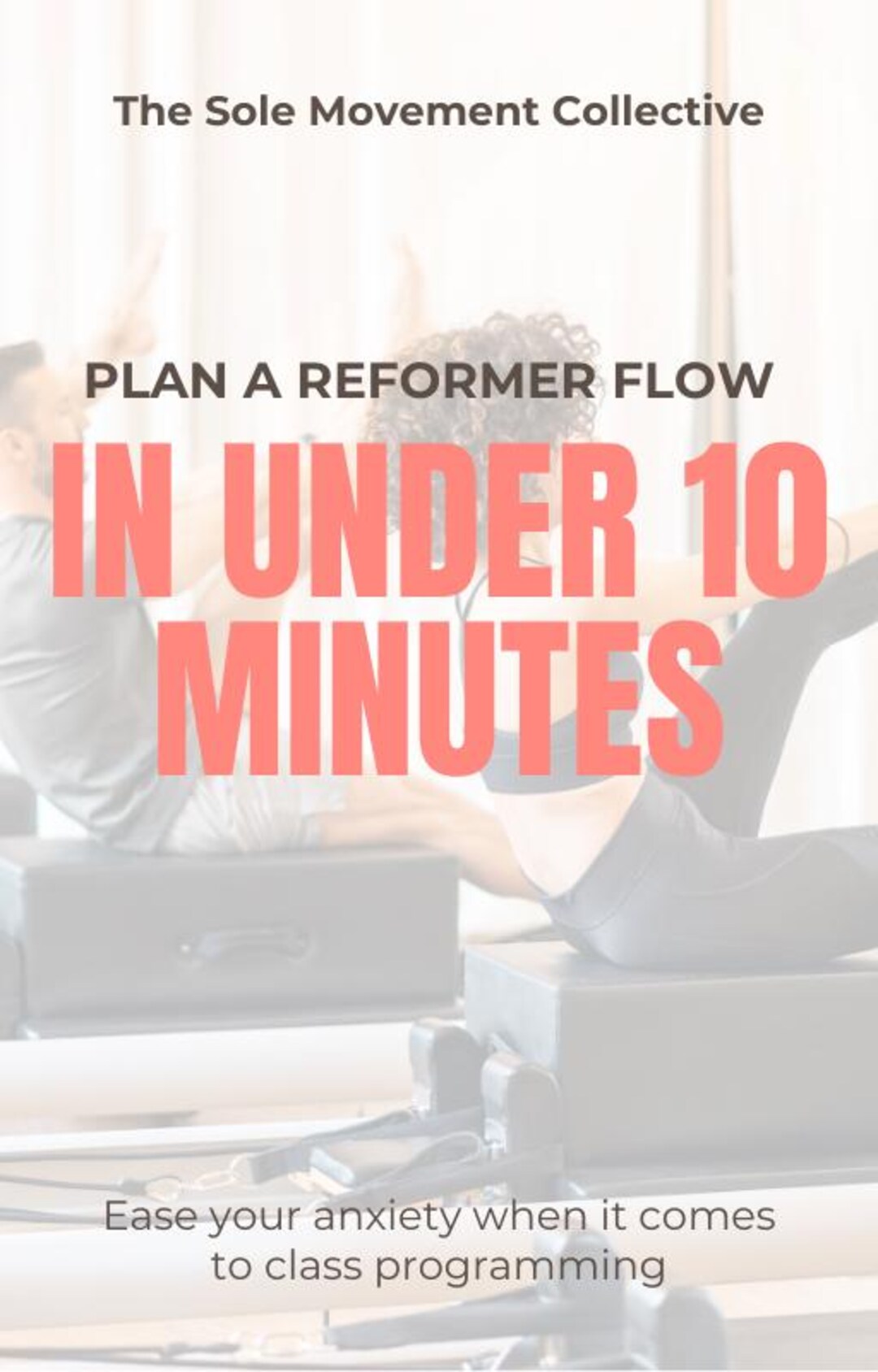 Plan a Reformer Flow in Under 10 Minutes E-book - Etsy