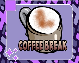 FLAMES COFFEE Channel Points Emote for Twitch / Discord / - Etsy