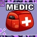 Healer Emote Twitch Emote Youtube Emote Discord Emote Community Emote ...