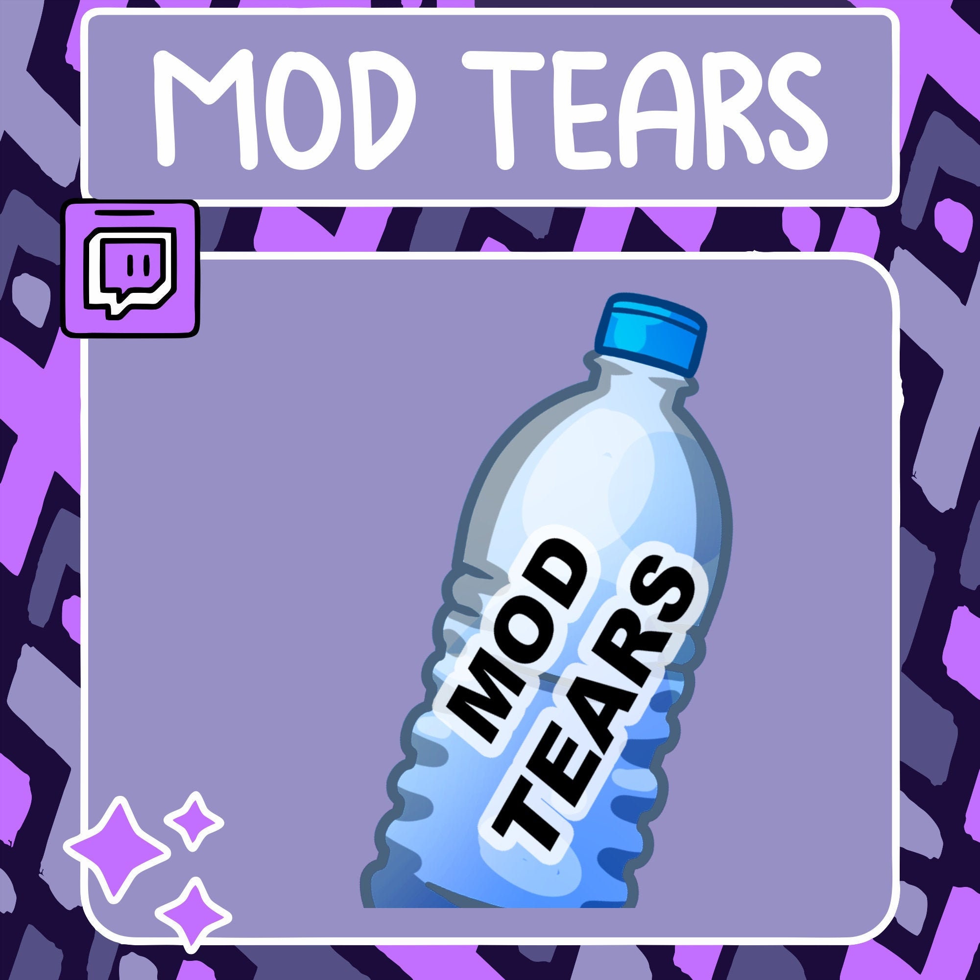 Mod Tears Emote / Twitch Emote / Youtube Emote / Discord Emote - Etsy ...
