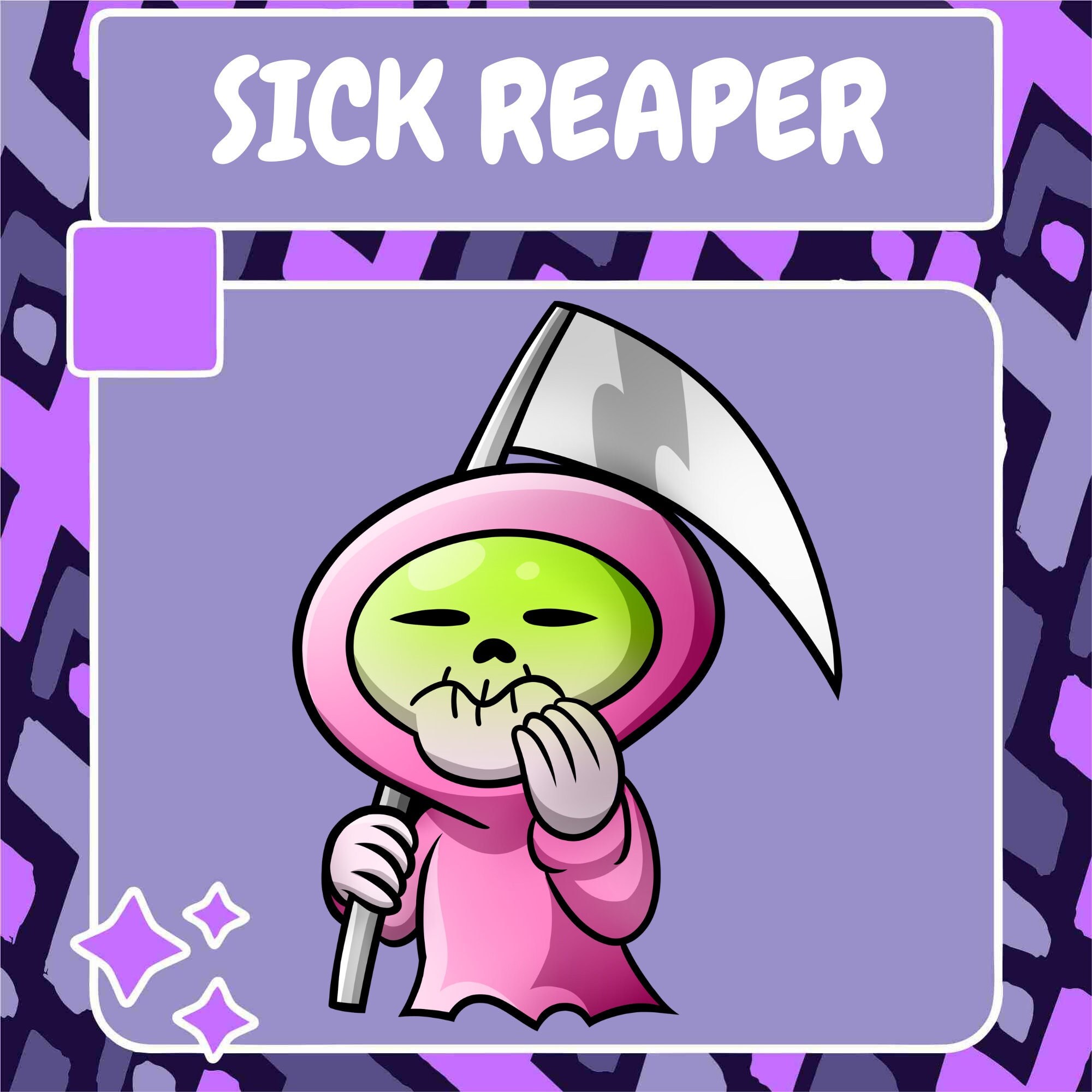 Sick Reaper Emote | Twitch Emote | Youtube Emote | Discord Emote ...