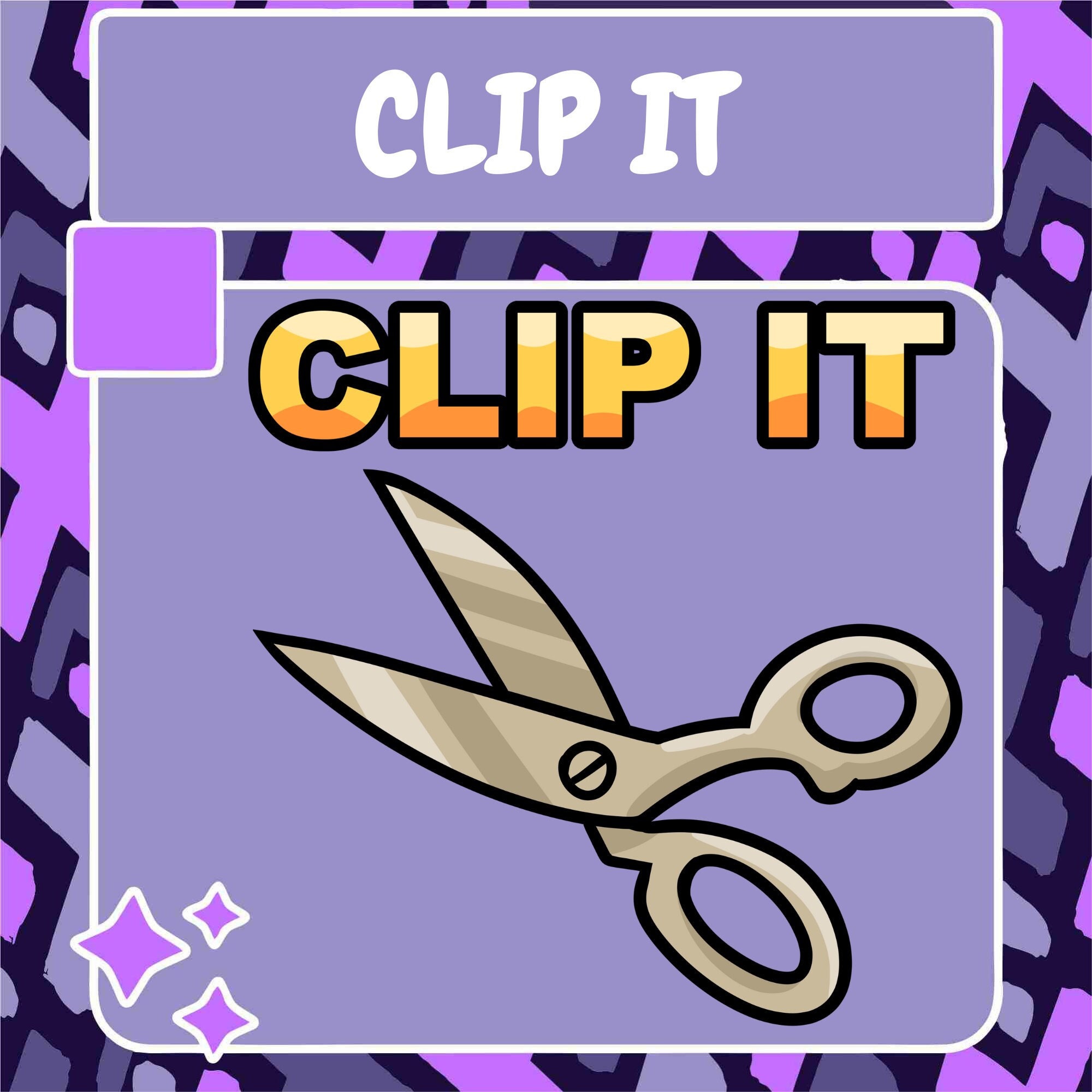 Clip It Scissor Emote | Twitch Emote | Youtube Emote | Discord Emote ...