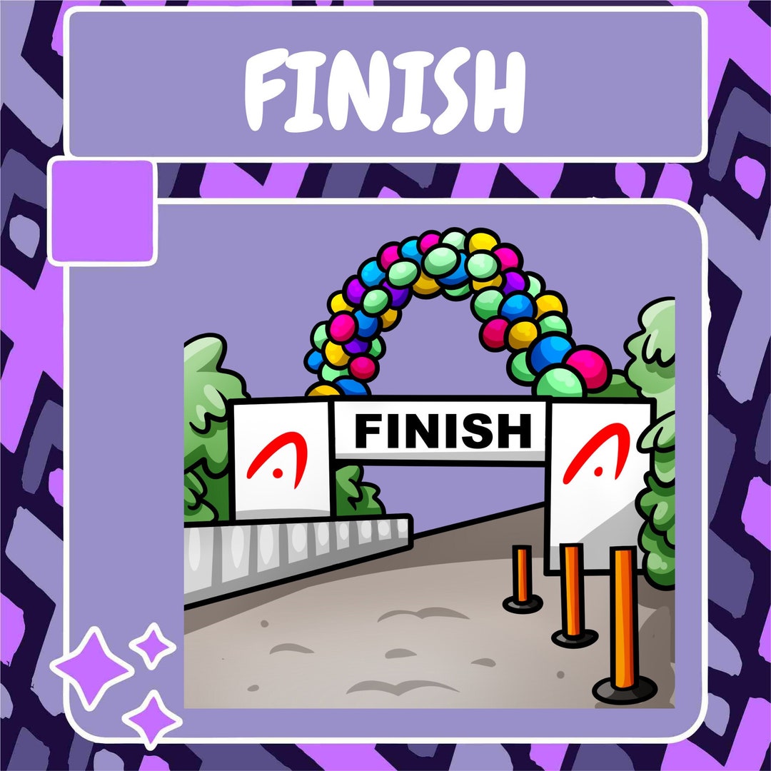 Finish Line Emote | Twitch Emote | Youtube Emote | Discord Emote ...