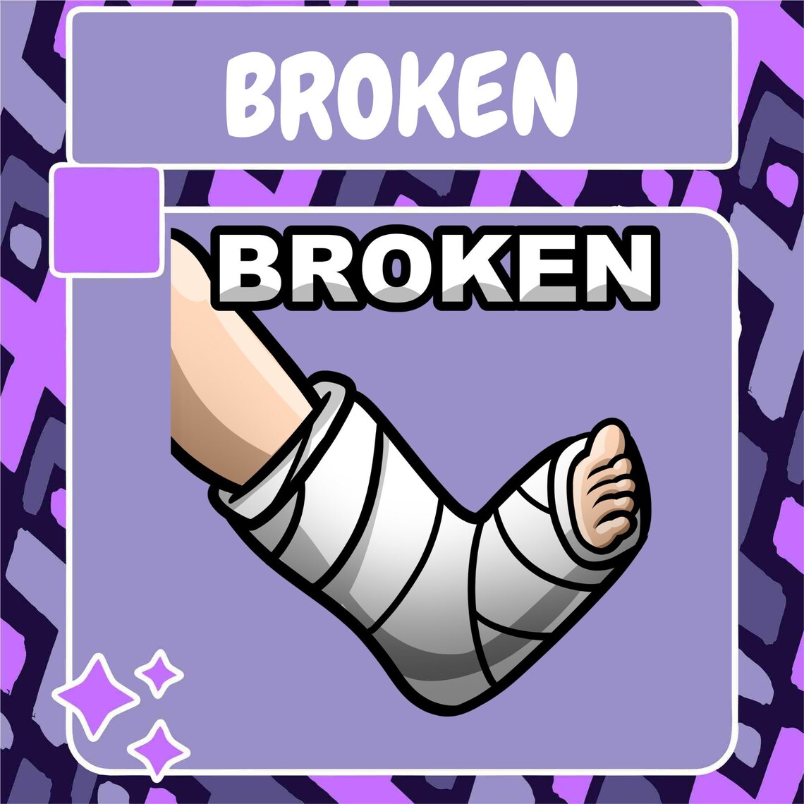 Broken Emote | Twitch Emote | Youtube Emote | Discord Emote | Community ...