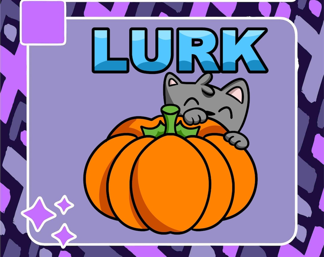 Lurk Cat Emote | Twitch Emote | Youtube Emote | Discord Emote ...