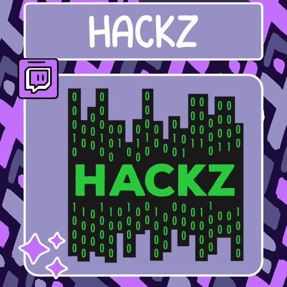 Hackz Emote Twitch Emote Youtube Emote Discord Emote | Etsy