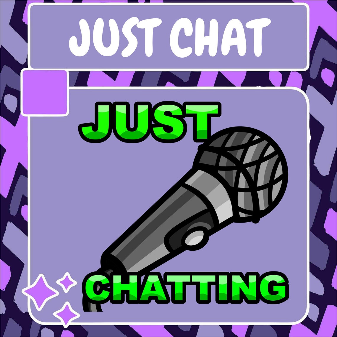 Just Chatting Emote | Twitch Emote | Youtube Emote | Discord Emote ...