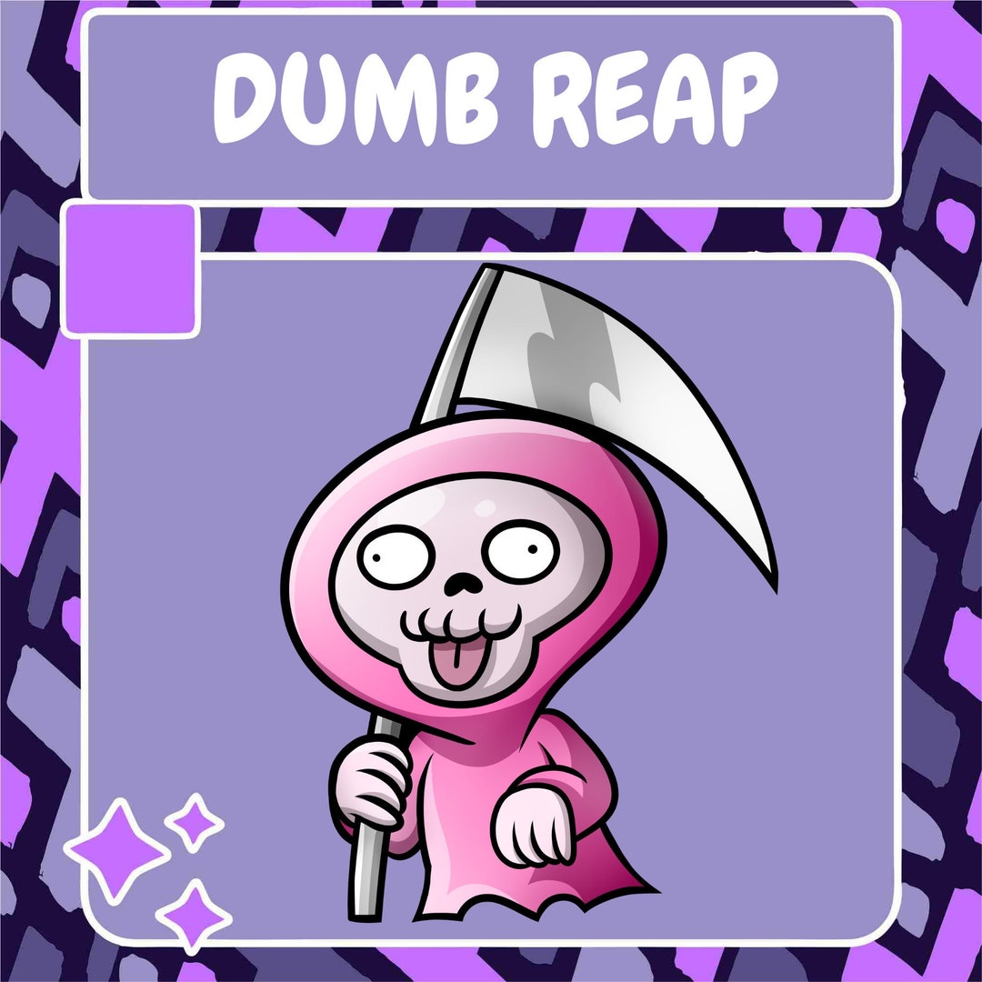 Dumb Reaper Emote | Twitch Emote | Youtube Emote | Discord Emote ...