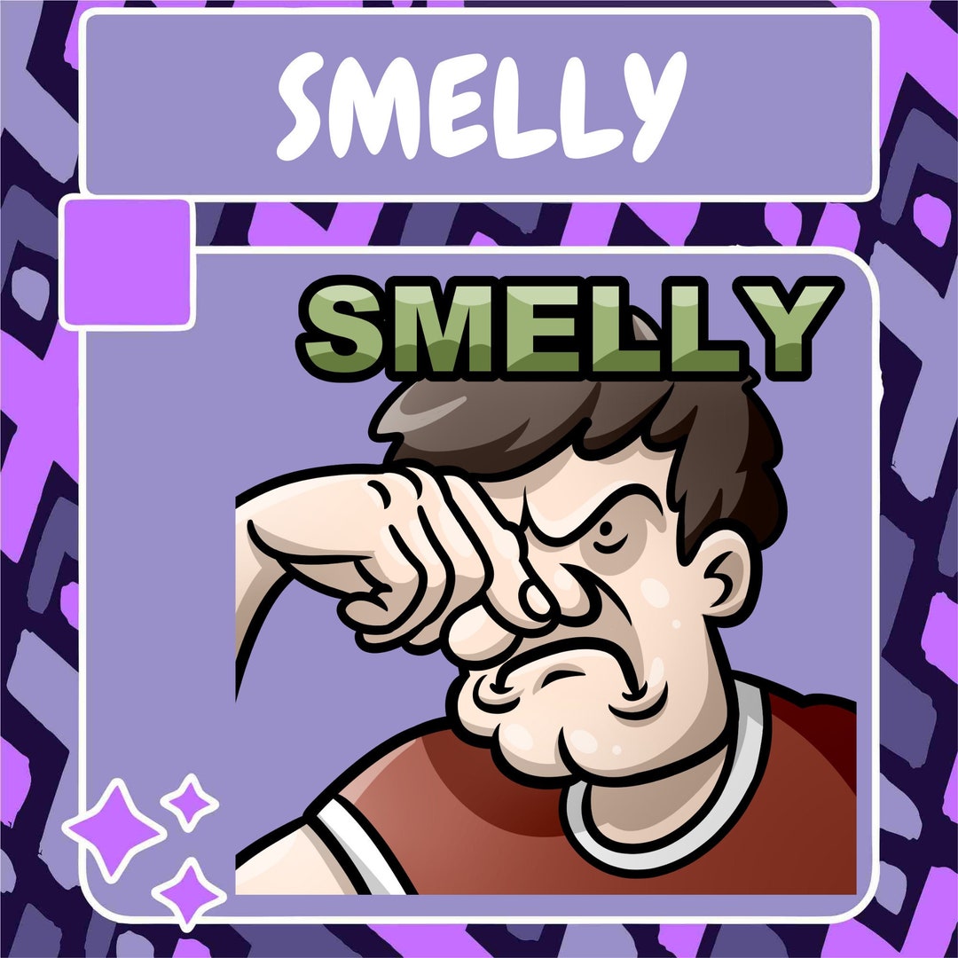 Smell Emote | Twitch Emote | Youtube Emote | Discord Emote | Community ...