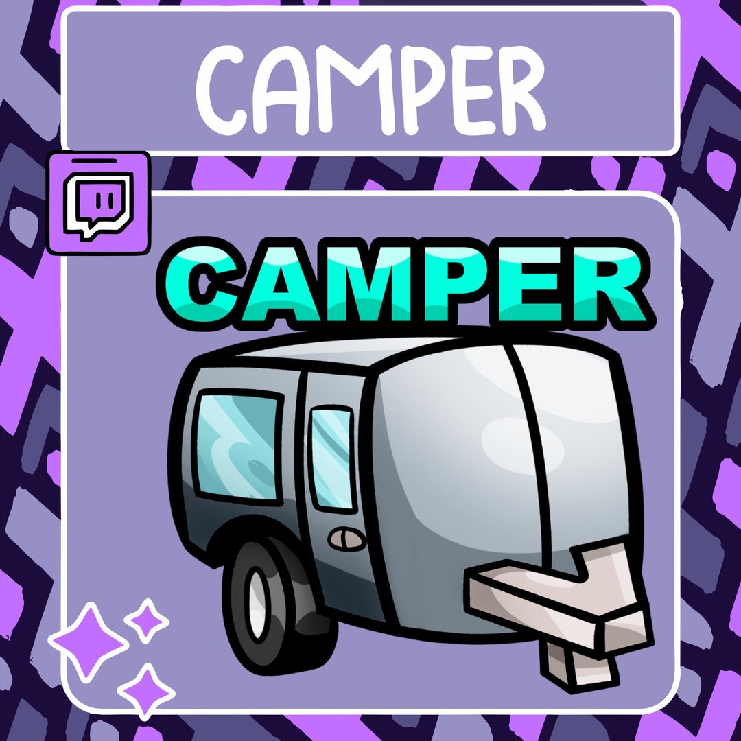 Camper Emote | Twitch Emote | Youtube Emote | Discord Emote | Community ...