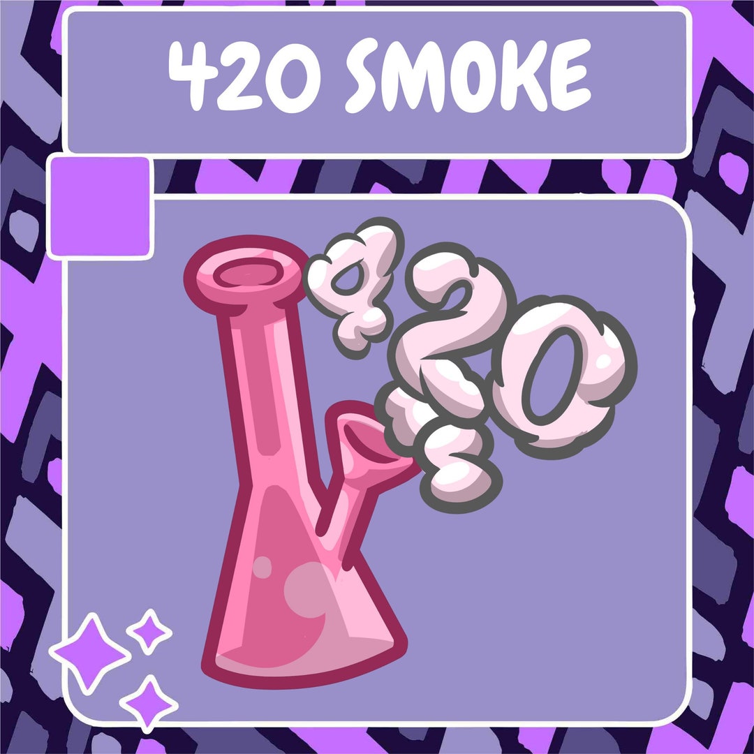 420 Smoke Emote | Twitch Emote | Youtube Emote | Discord Emote ...