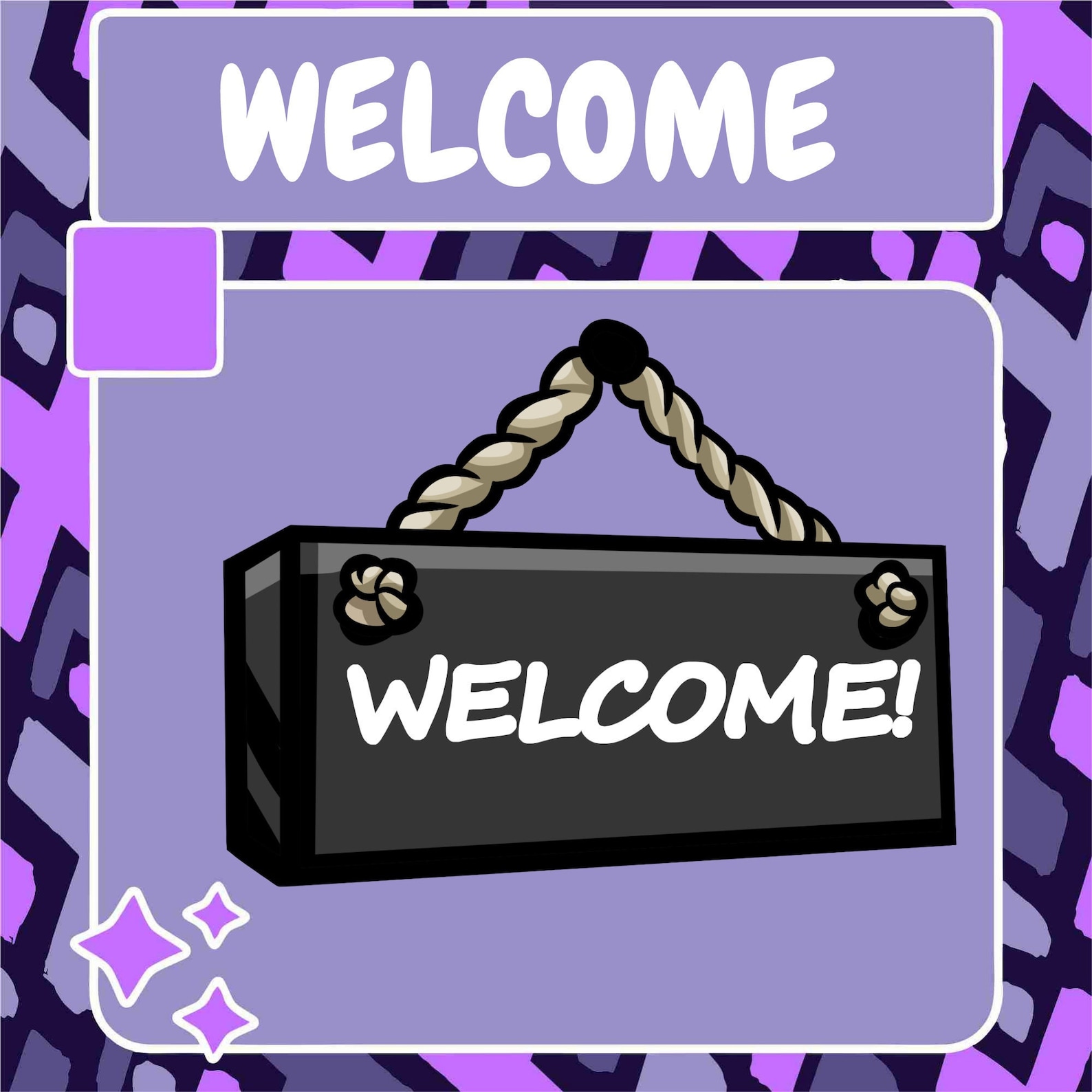 Welcome Sign Emote | Twitch Emote | Youtube Emote | Discord Emote ...