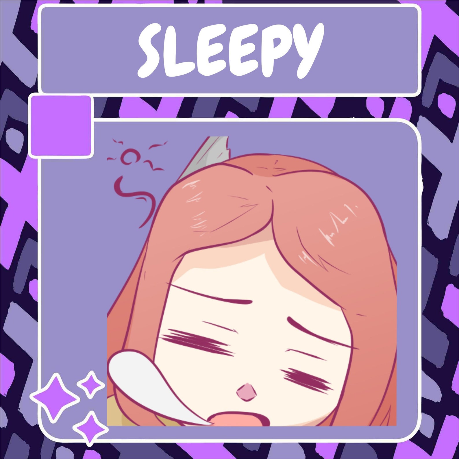 Sleepy Emote Twitch Emote Youtube Emote Discord Emote Community Emote ...