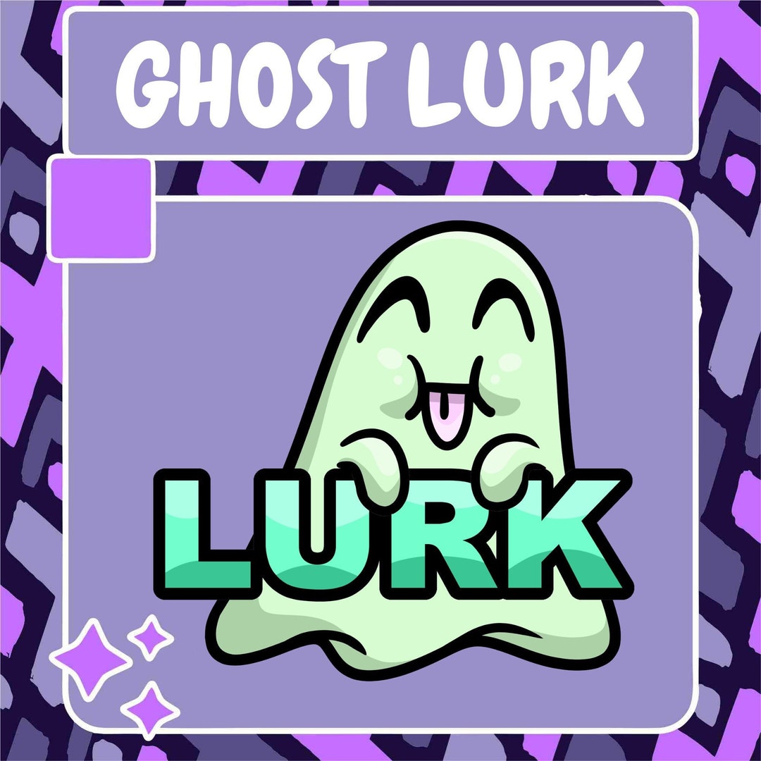 Ghost Lurk Emote | Twitch Emote | Youtube Emote | Discord Emote ...