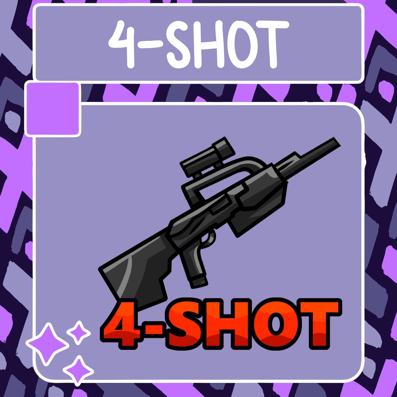 4-shot Emote Twitch Emote Youtube Emote Discord Emote Community Emote ...