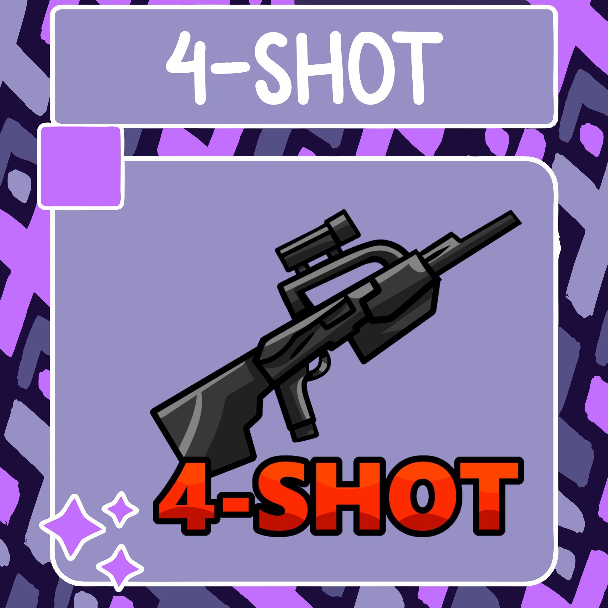 4-shot Emote Twitch Emote Youtube Emote Discord Emote Community Emote ...