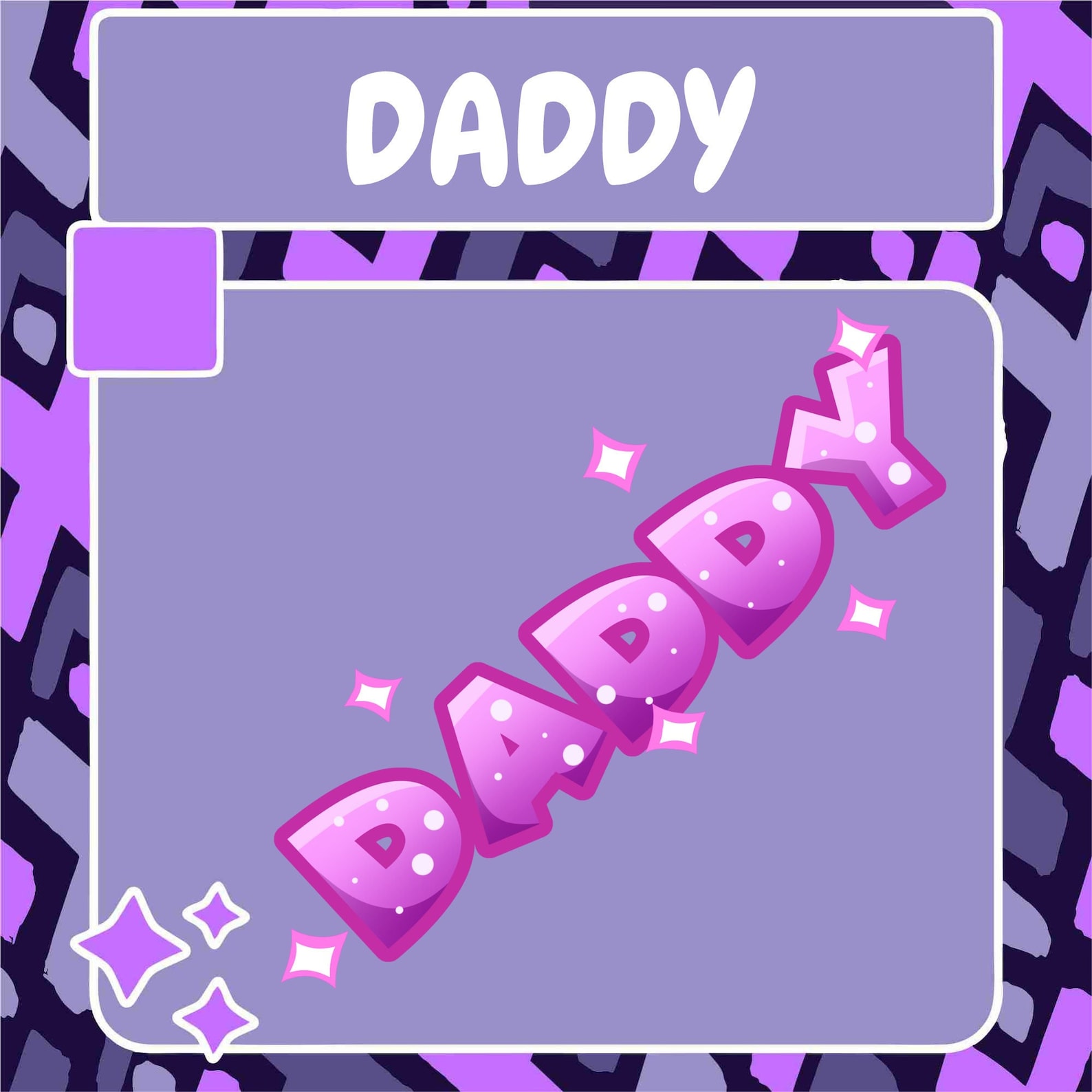 Daddy Emote | Twitch Emote | Youtube Emote | Discord Emote | Community ...