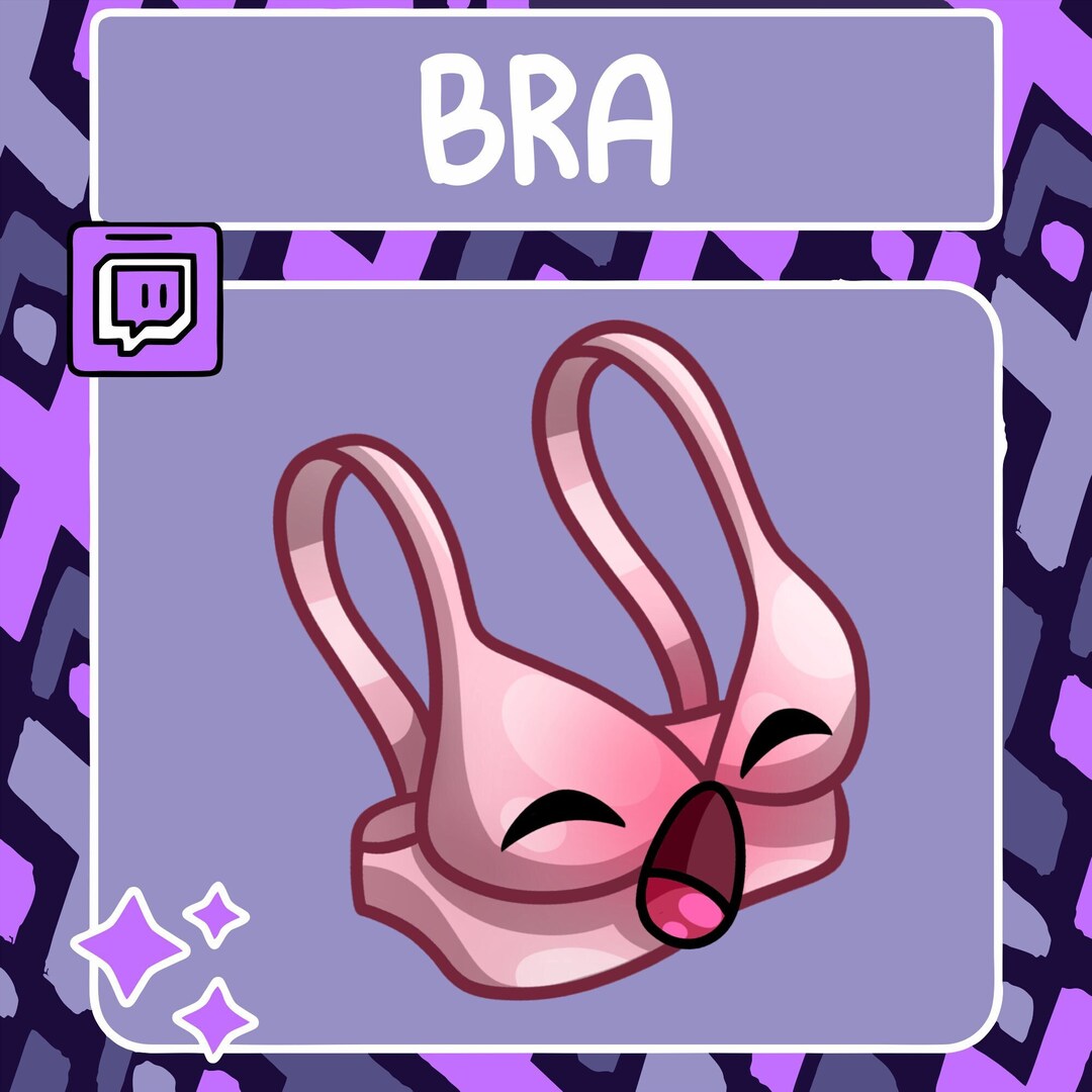 Bra Gasm Animated Emote | Twitch Emote | Youtube Emote | Discord Emote ...