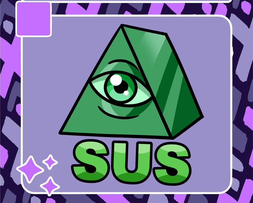 Sus Illuminati Emote | Twitch Emote | Youtube Emote | Discord Emote ...