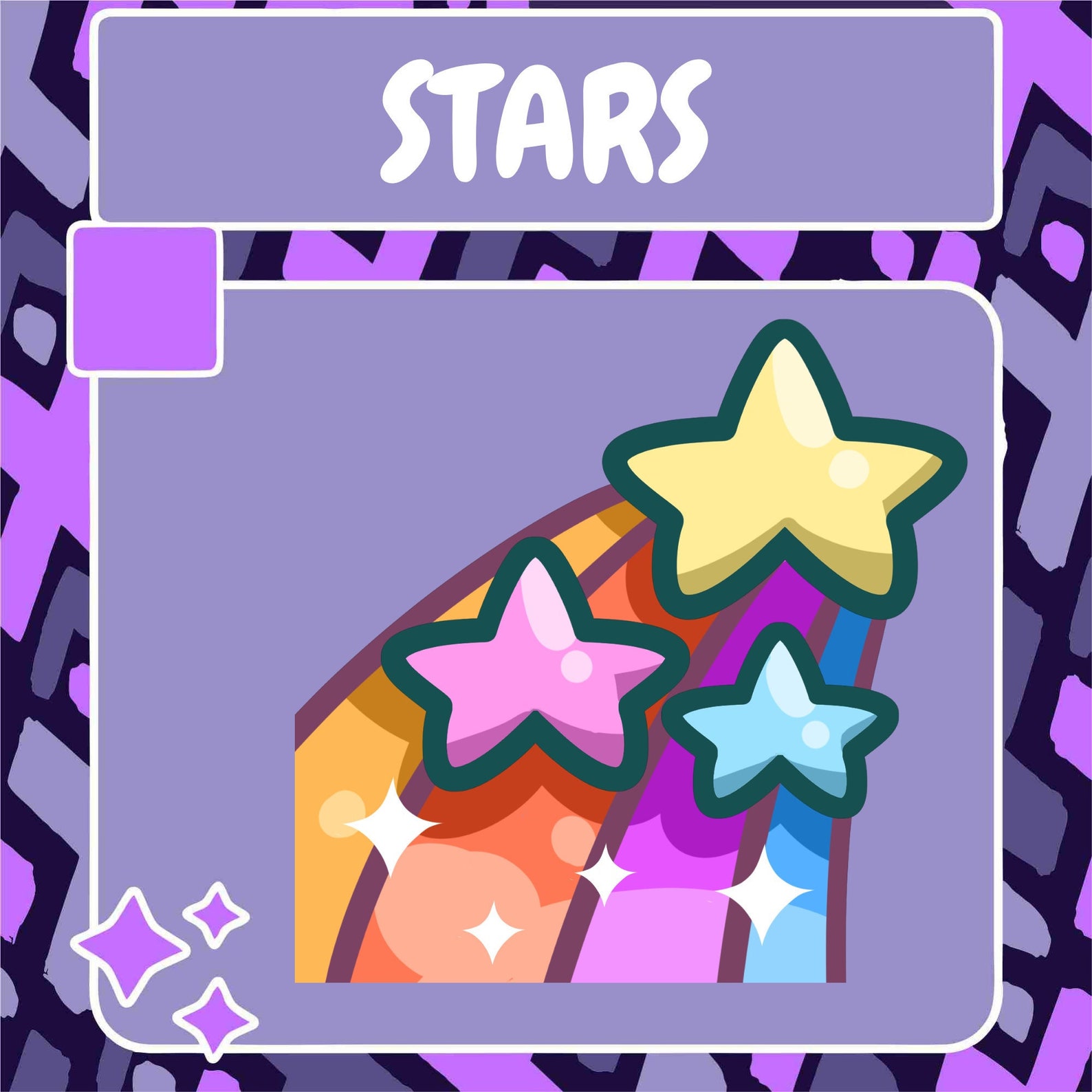 Shooting Stars Emote | Twitch Emote | Youtube Emote | Discord Emote ...