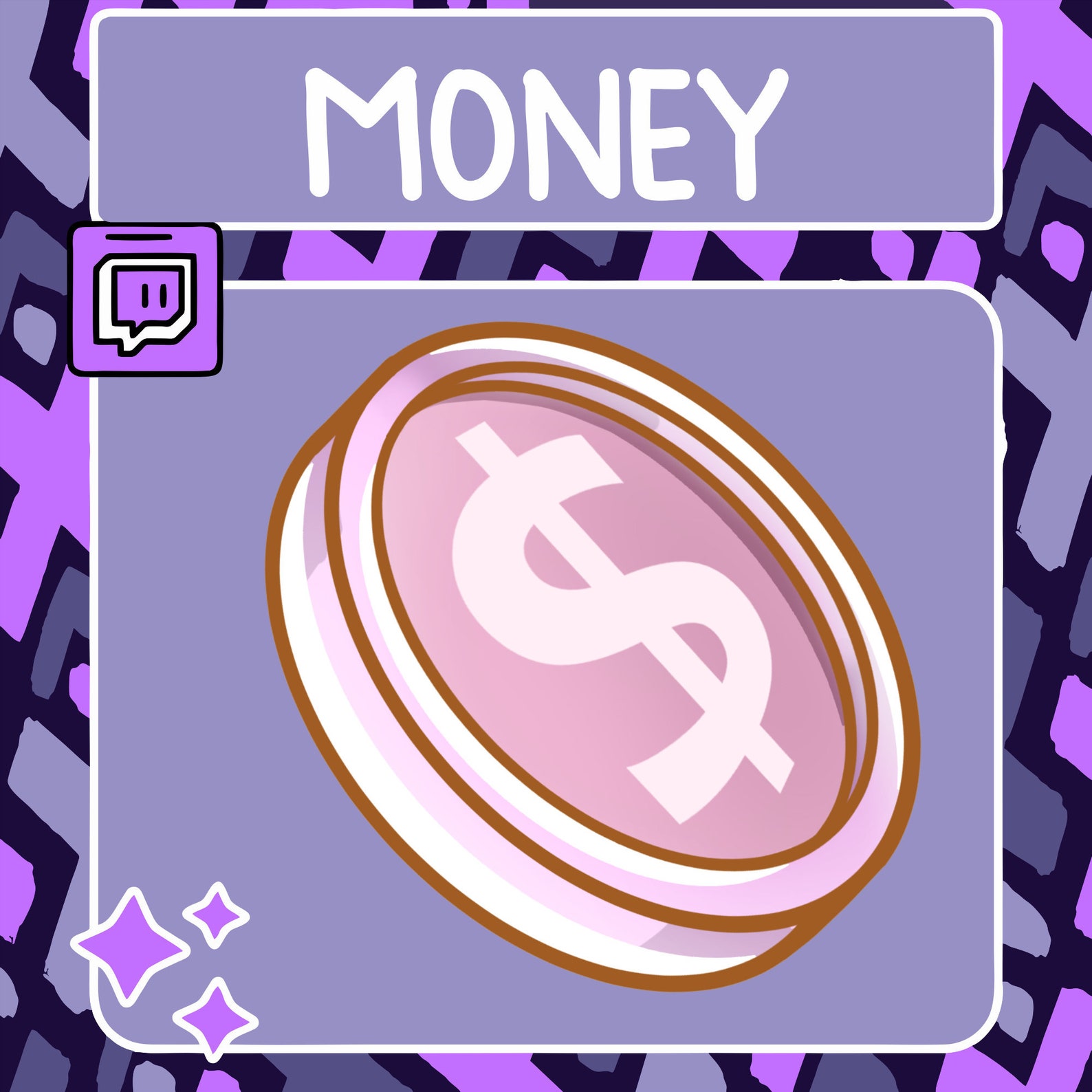 Pastel Money Emote | Twitch Emote | Youtube Emote | Discord Emote ...
