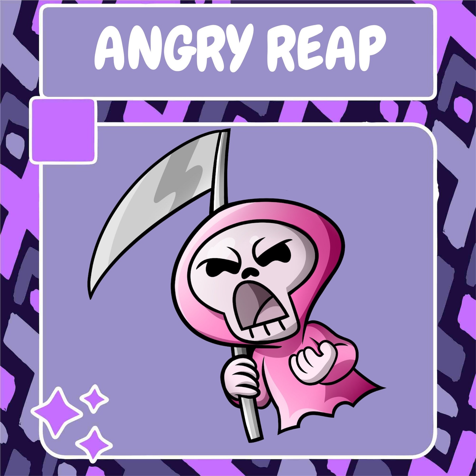 Angry Reaper Emote | Twitch Emote | Youtube Emote | Discord Emote ...