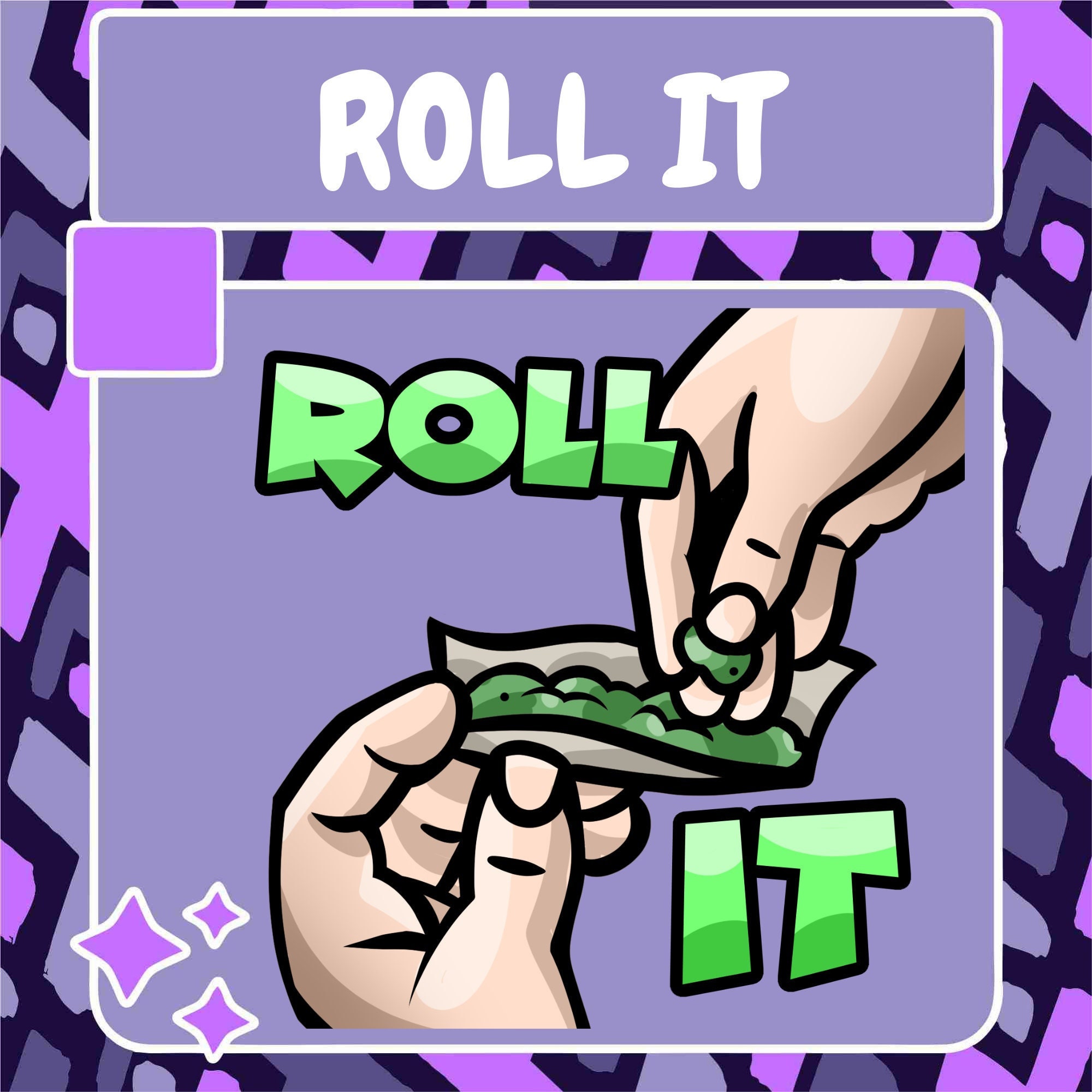 Roll It Emote Twitch Emote Youtube Emote Discord Emote Community Emote ...