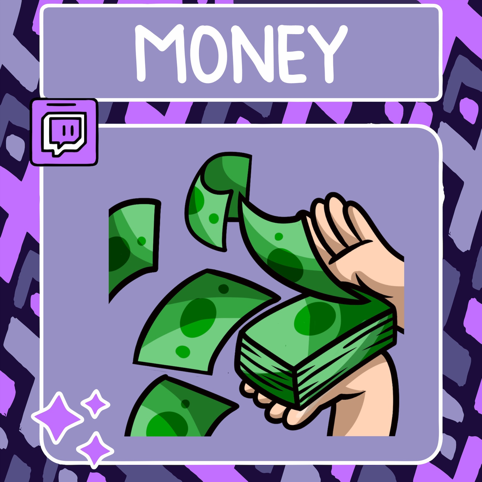 Animated Money Hands Donation Emote Twitch Emote Youtube - Etsy